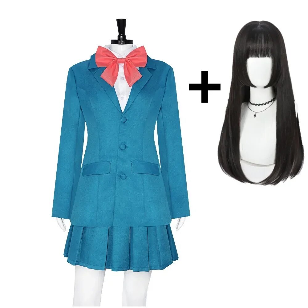 Костюм Савако Куронума из аниме "Кими ни Тодоке" XXXL, Costume and wig