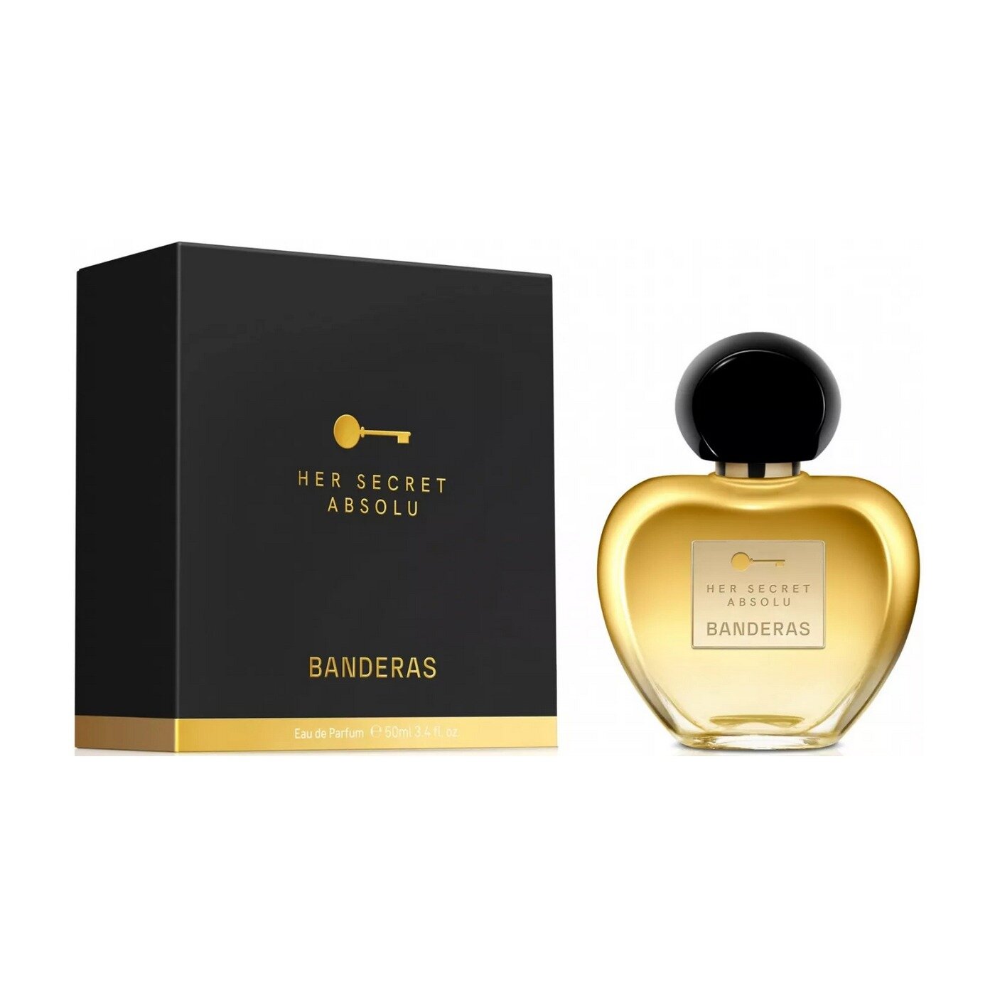 Парфюмерная вода "Her Secret Absolu" Antonio Banderas, для женщин, фруктово-пряный аромат,80мл