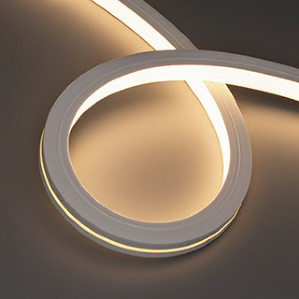 Гибкий неон Arlight Лента герметичная MOONLIGHT-TOP-X280-20x20mm 24V Warm3000 (10 W/m, IP67, 0,5m, wire x1) (Arlight, Образец)