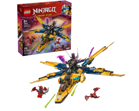 Конструктор LEGO Ninjago 71833 Суперштормовой самолет Раса и Арина, 510 дет.