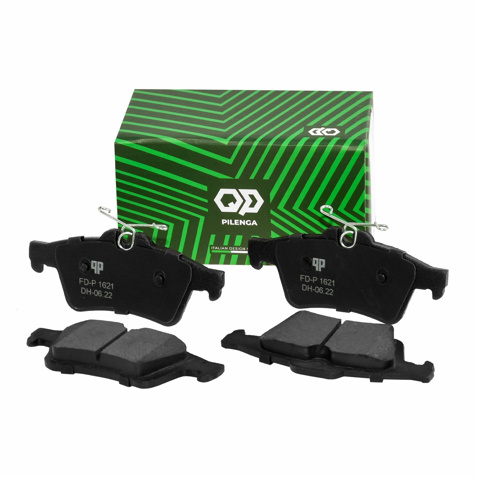 Колодки дисковые задние для Форд Фокус 2, 3, Мазда 3, Рено Меган 2, Тойота Камри арт FDP1621 PILENGA