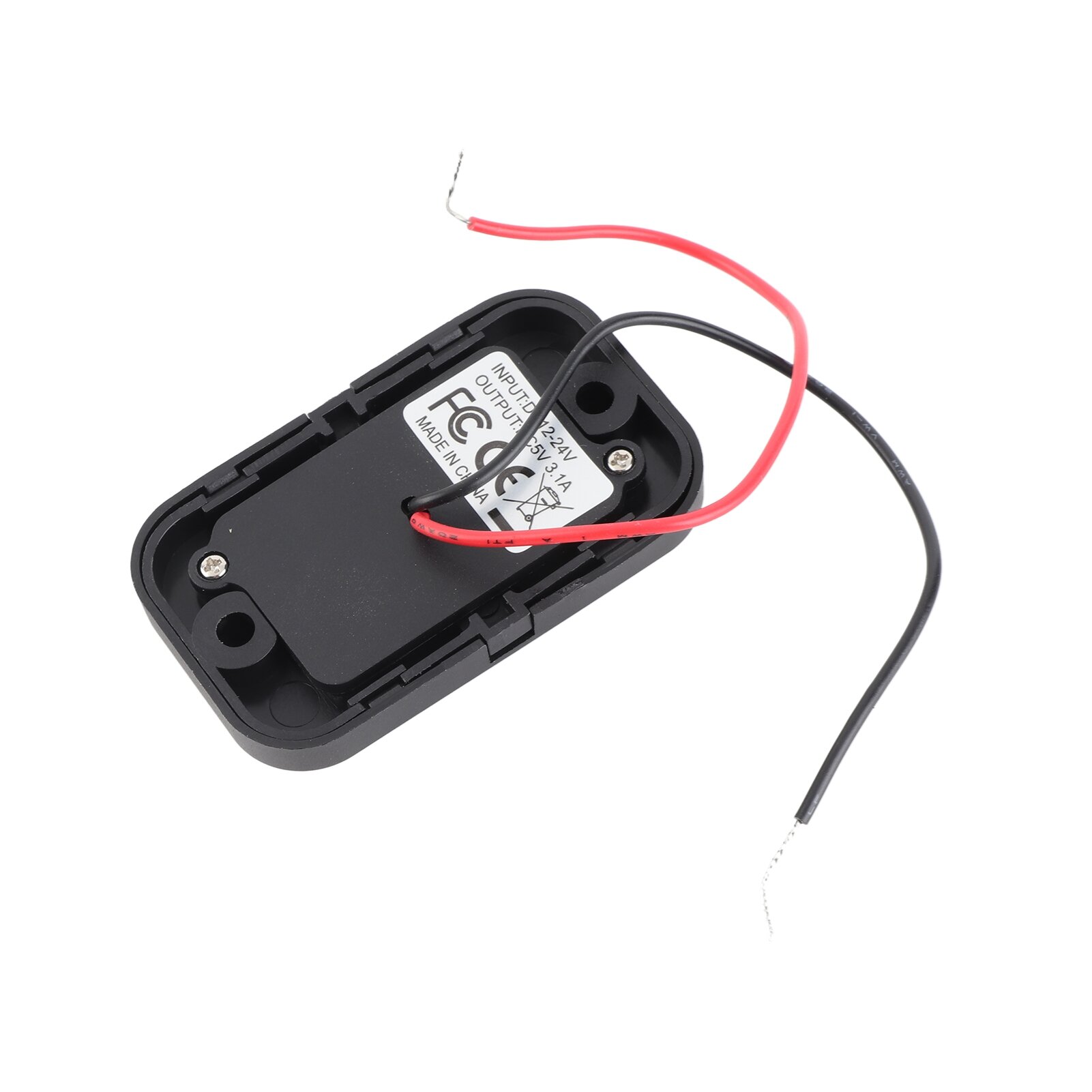 Двойной USB-разъем 3,1 А, автомобильный адаптер для зарядки, розетка 12–24 В с пылезащитным колпачком для автомобиля, автобуса, грузовика, автофургона, морской лодки, мотоцикла