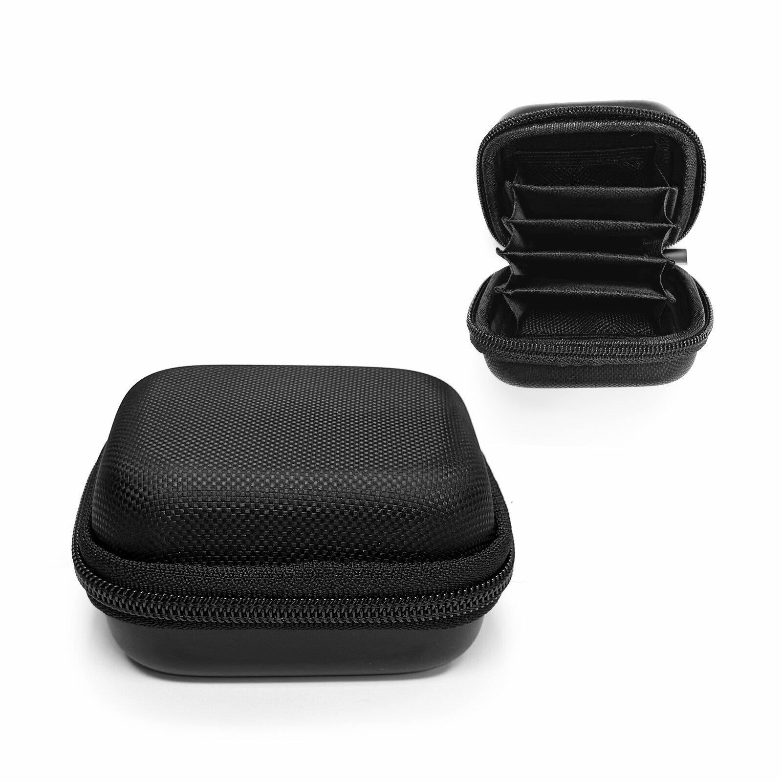 Сумка для хранения фильтров для объектива 67мм Сумка для фильтров Чехол для фильтров Сумка для переноски фильтров с зippers Black Brown 1шт