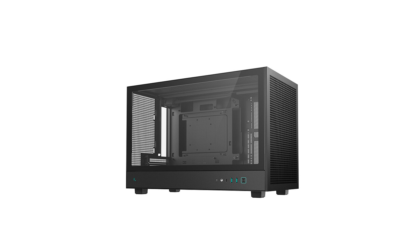 Deepcool Корпус Minitower Deepcool CH260 R-CH260-BKNGM0-G-1, mATX, черный (без БП)