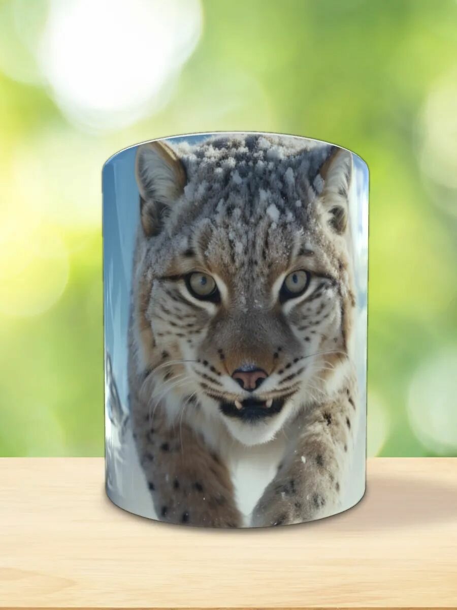 Кружка Снежный барс