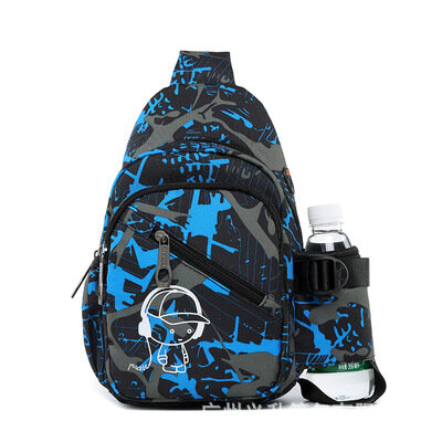 Новая детская сумка на грудь для мальчиков, модная поясная сумка, водонепроницаемая сумка для девочек, мини-сумка через плечо, модная