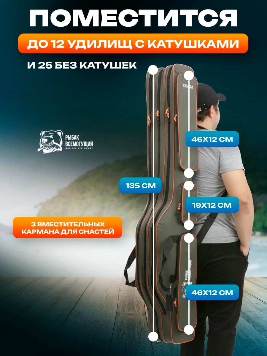 Чехол для удилищ — фото 1