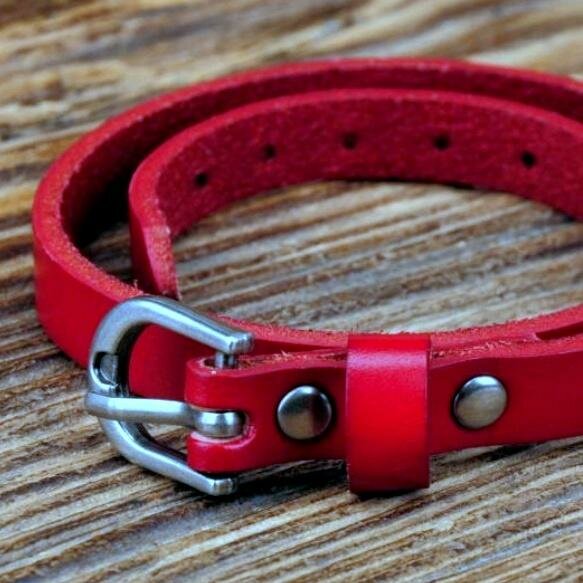 Браслет, кожа