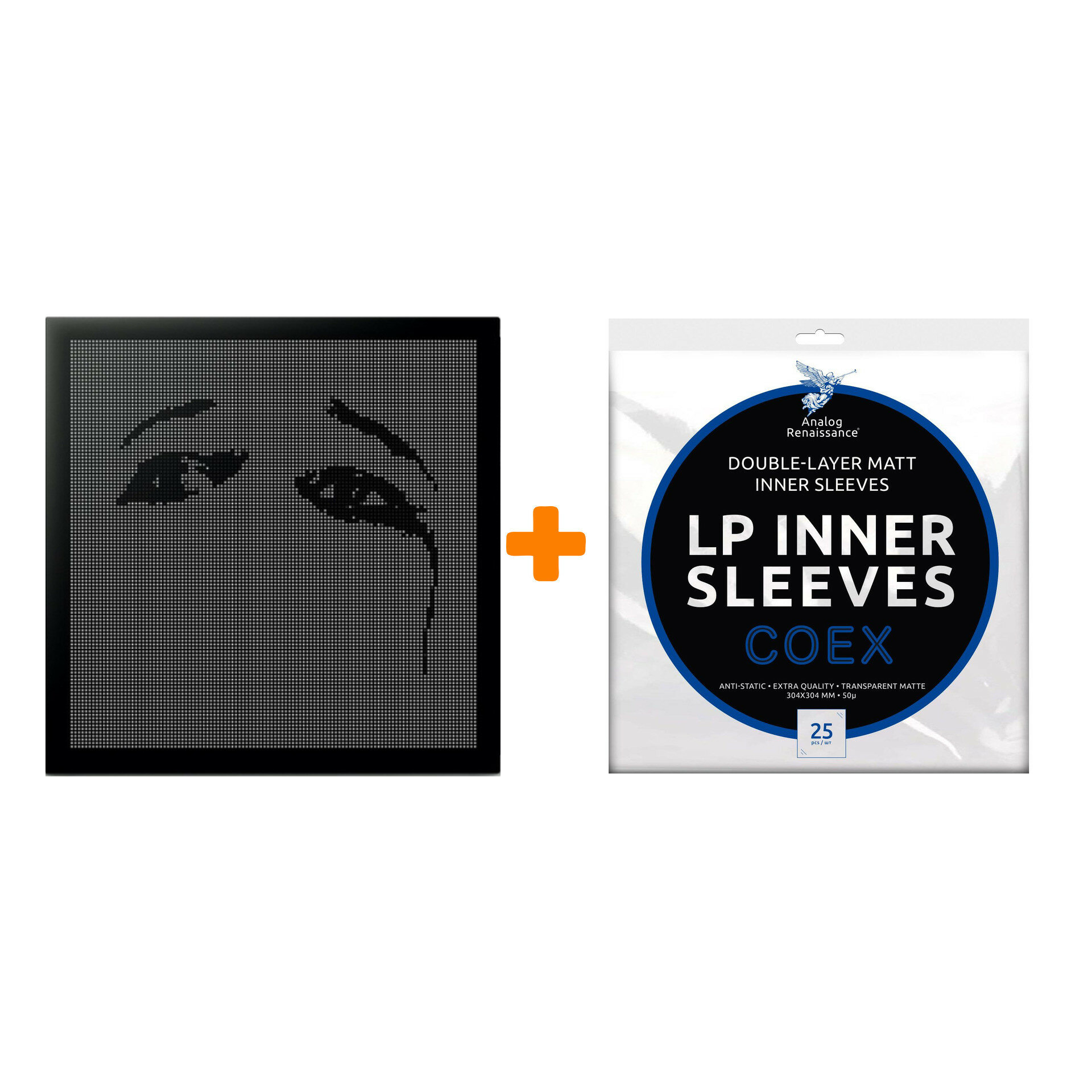 DEFTONES OHMS LP + Конверты внутренние COEX для грампластинок 12" 25шт Набор