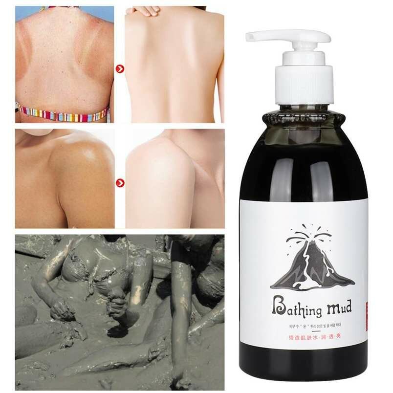 Гель для душа с вулканической грязью, глубоко очищающий, отбеливающий, увлажняющий крем-лосьон