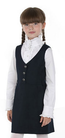 Школьное платье костюмная ткань