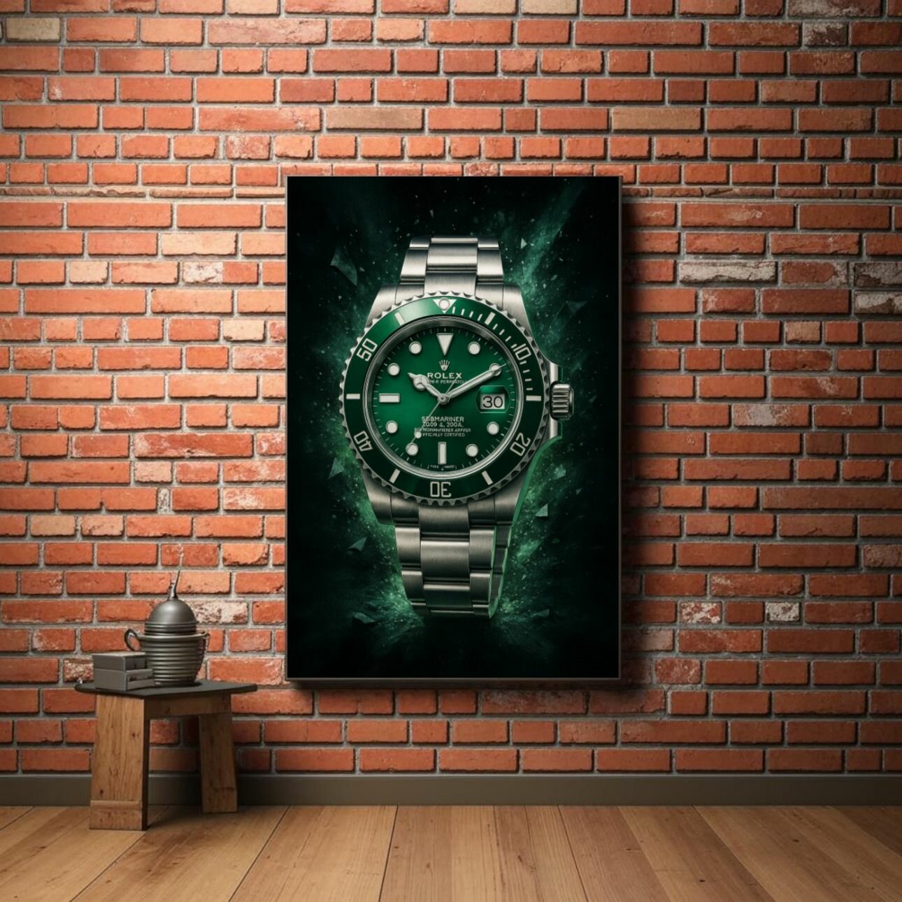 Картина на холсте Ролексы, постер, 40*60 см