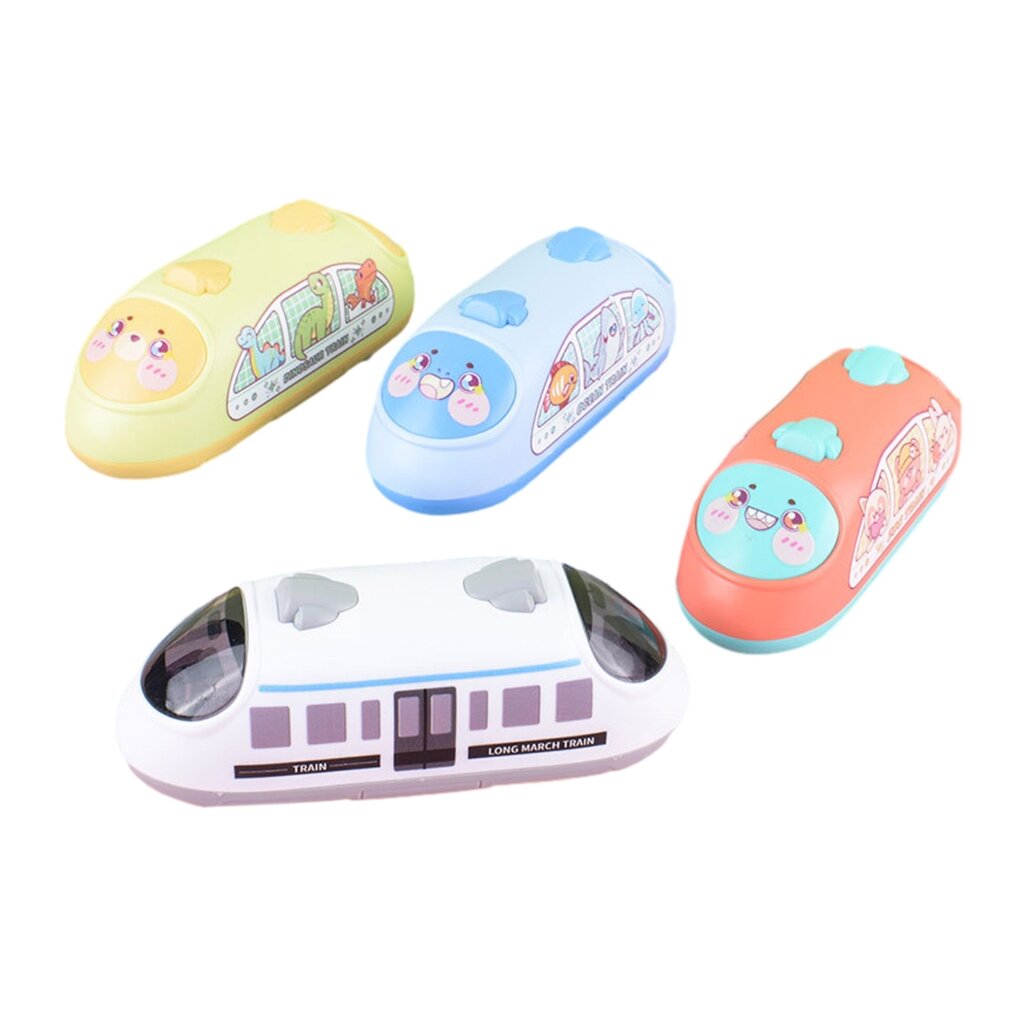 Имитирующая Форму Гармоничная Игрушка-Поезд Игровой Набор Рождественская Игра Инерционный Поезд Игрушка для Мальчиков и Малышей от 3 лет и старше