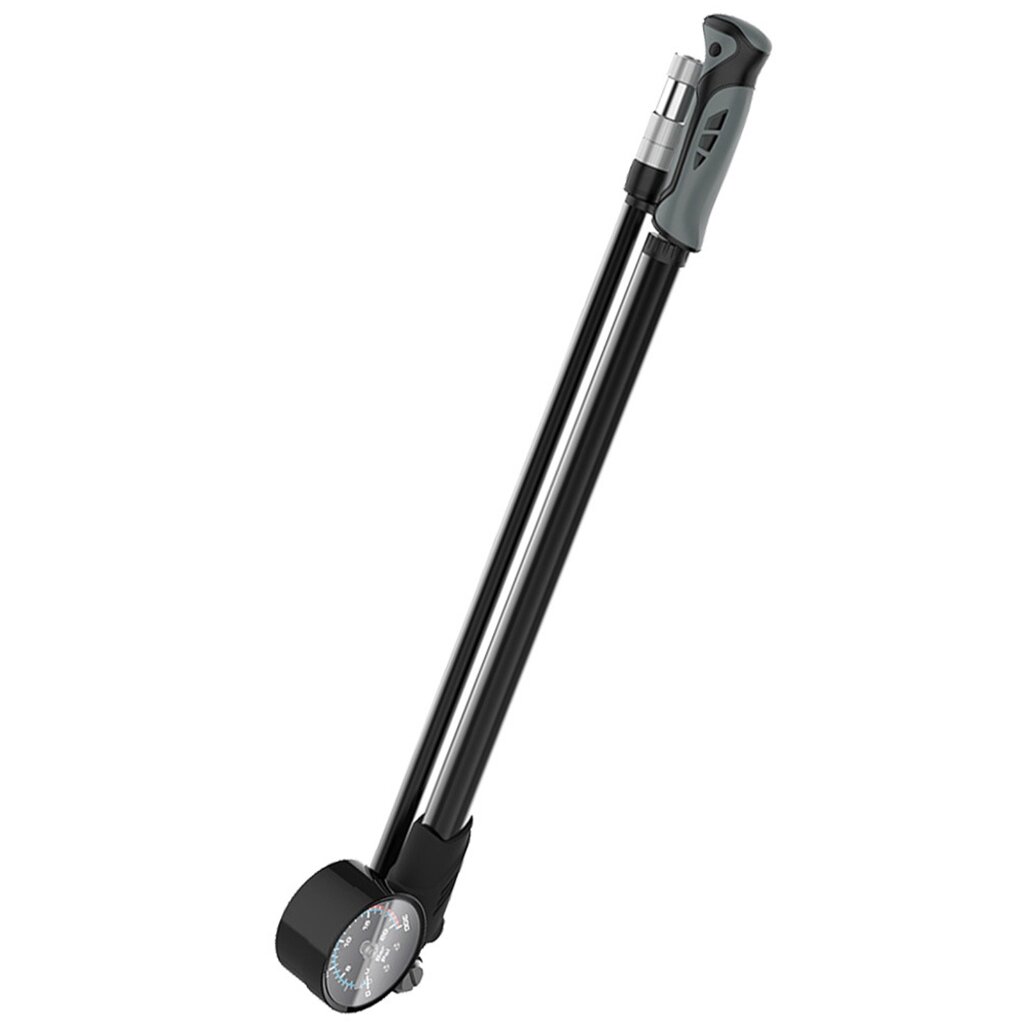 Портативные Велосипеды Ударный Насос Высокого Давления Передняя Вилка Насос с Манометром Велосипедный Подвесной Насос Велосипедные Аксессуары Прочный