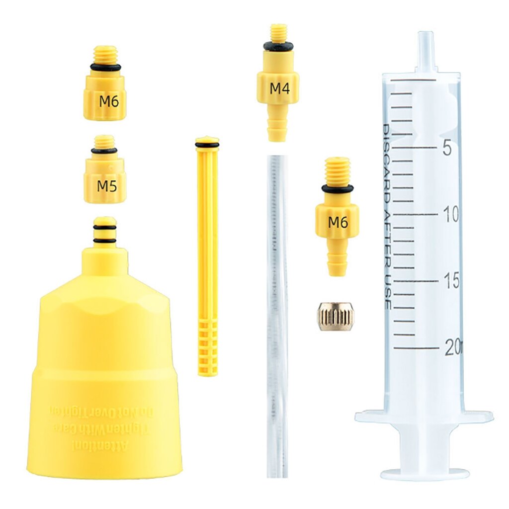 Набор Для прокачки Гидравлического Дискового Тормоза Велосипедов Набор Для Прокачки Минерального Масла Набор Для Прокачки Гидравлического Дискового Тормоза Велосипедов Инструмент Для Ремонта Тормозов