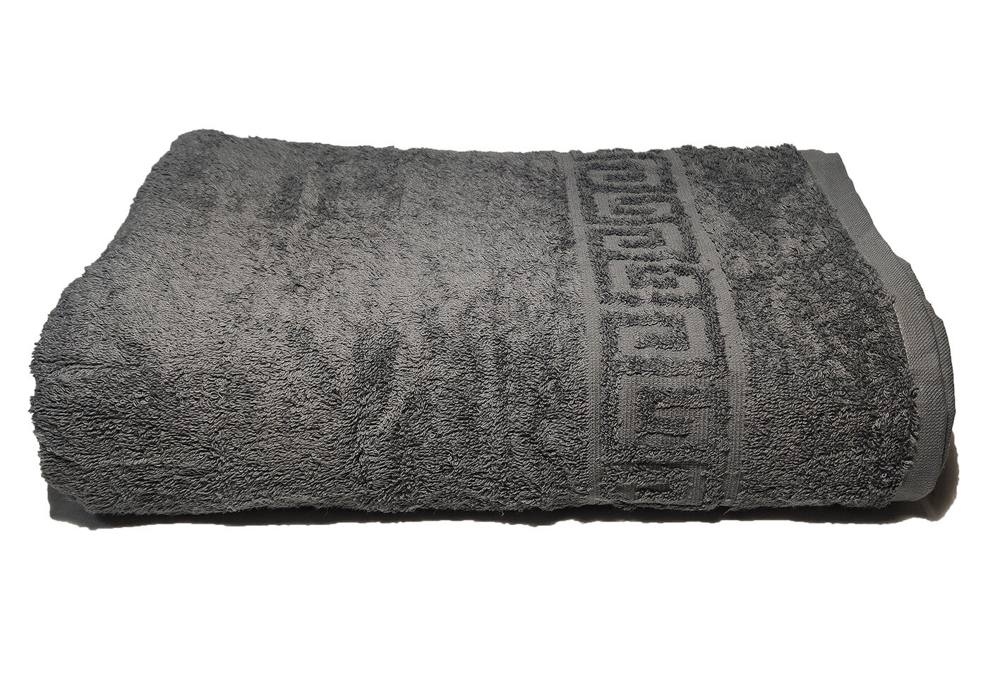 Полотенце банное, махровое 100х150 см Хлопок 100% Серый