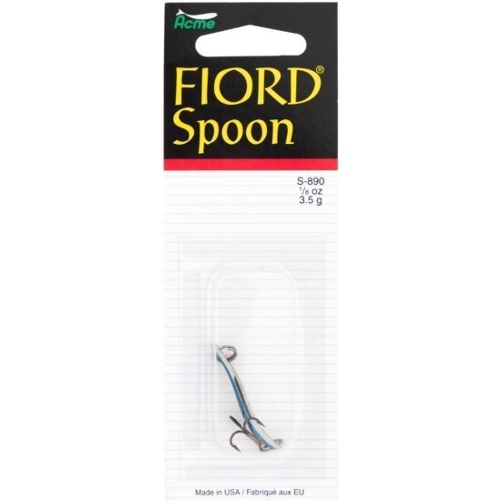 Блесна Acme FIORD Jr. 1/8 oz. Nkl Neon Blu