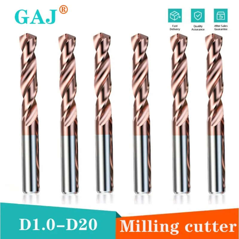 Сверла из карбида вольфрама GAJ 0,5-20,0 мм 2,1 мм