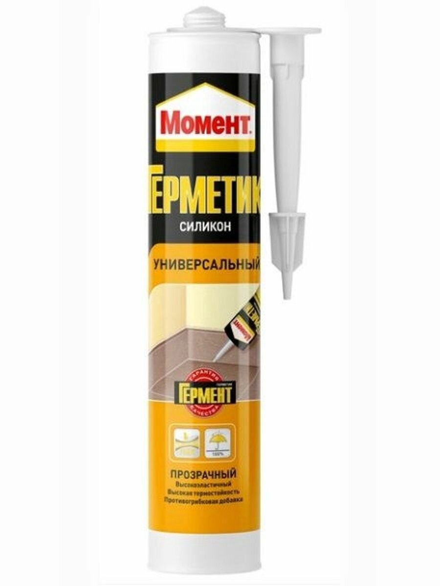 Универсальный герметик Момент прозрачный 280мл