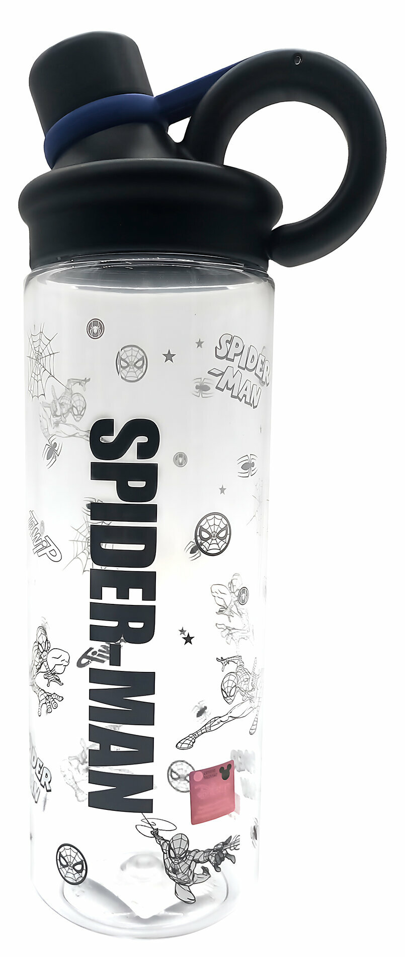 Бутылка для воды Zokcl Spider-Man Series Plastic Cup 800ml (ZH10321A) Black