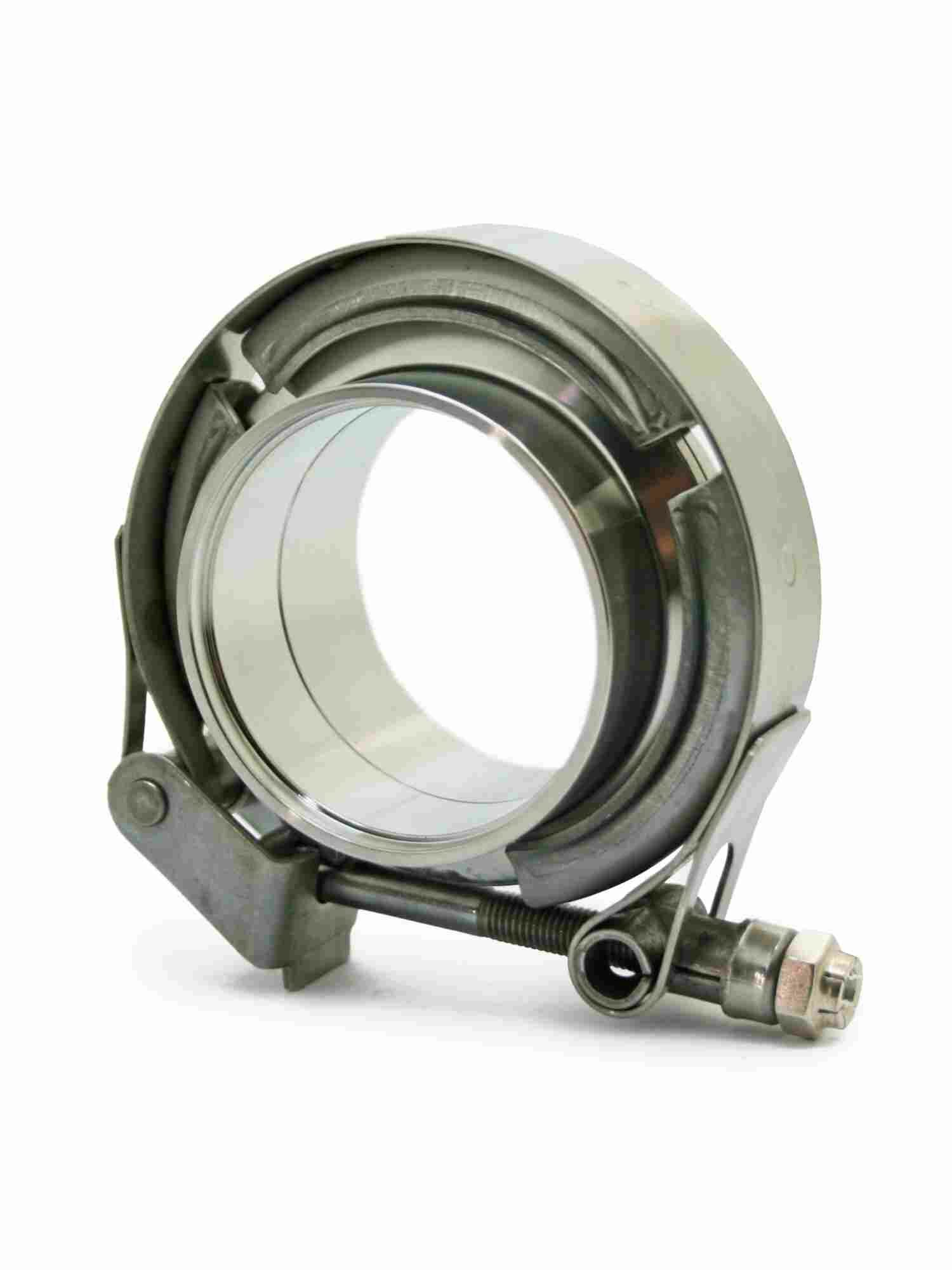 Хомут V-band «belais» улучшенный с фланцами Ø60 мм (2.36″, нержавейка SS304) belais #21253