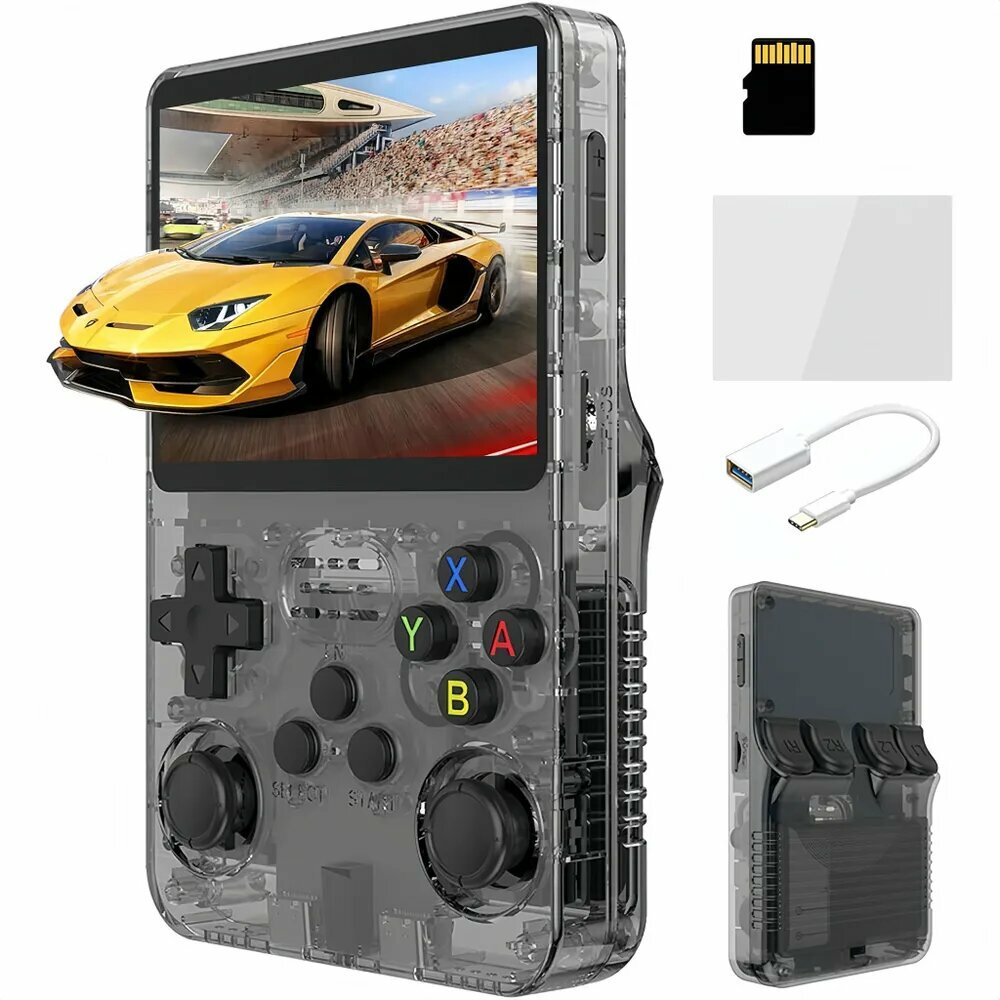 Игровая Приставка 3.5" IPS - Все Ваши Любимые Ретро Игры черн