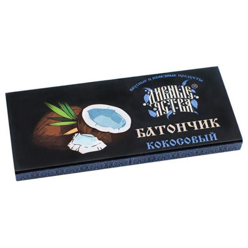Батончик сыроедный "Кокосовый" дивные яства 40 г