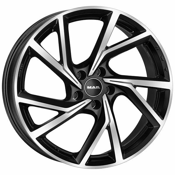Колесный диск Mak Kassel 8x18 5x108 ET45 D72.1 Black Mirror литой
