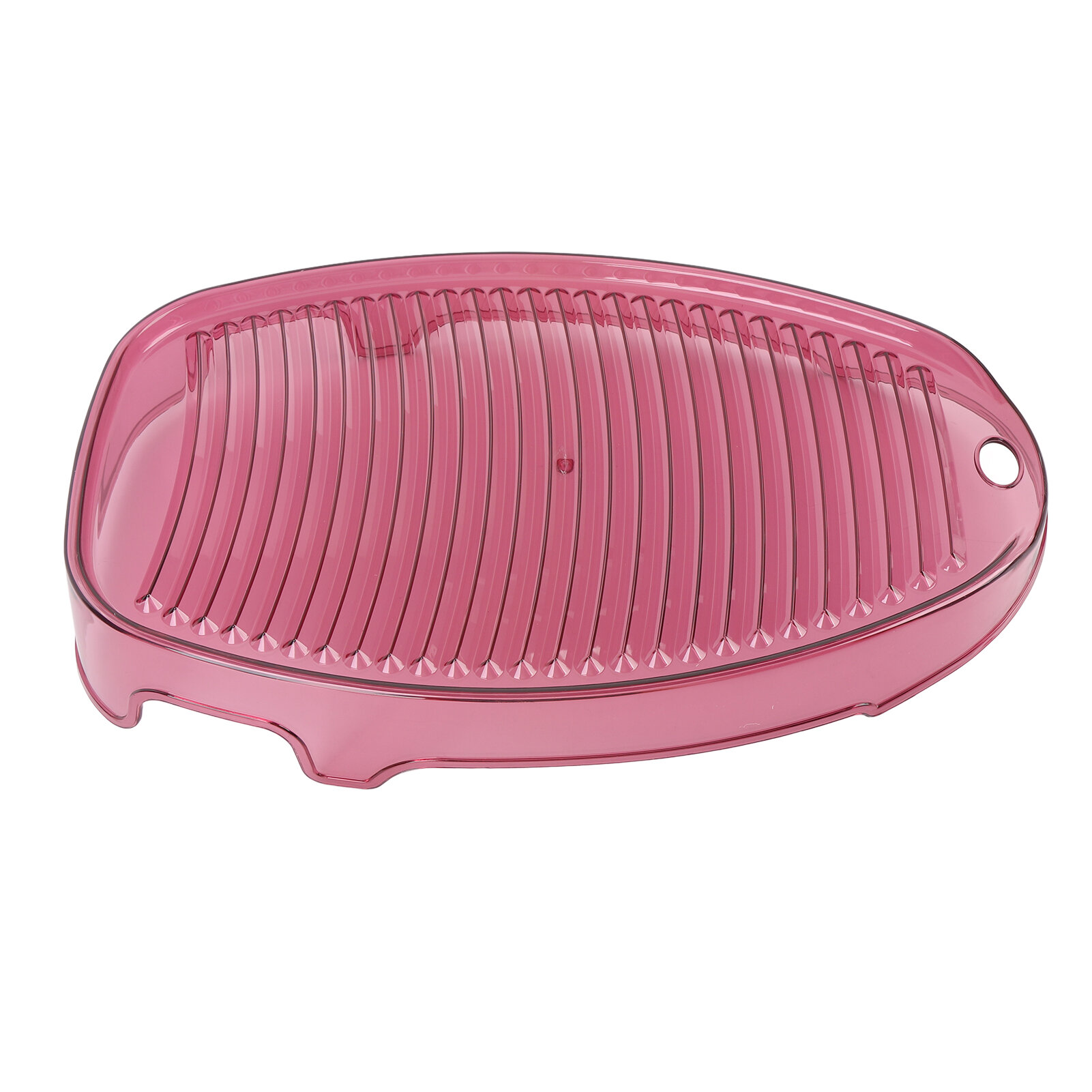 Толстая небольшая стиральная доска, портативная доска для стирки носков и нижнего белья, красная.