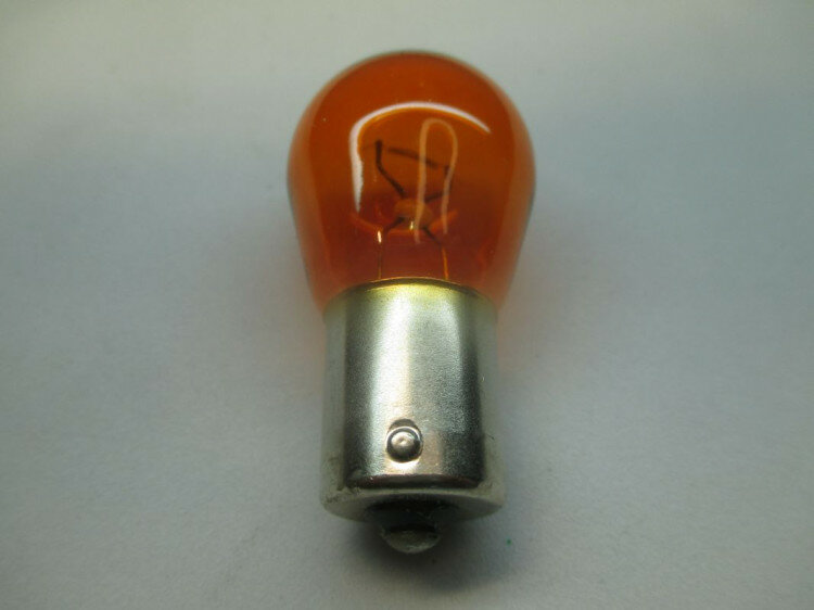 Лампа PY21W - 1-но контактная BAU15s тип 1056 для поворотников Желтая 7507 891.484, - Osram