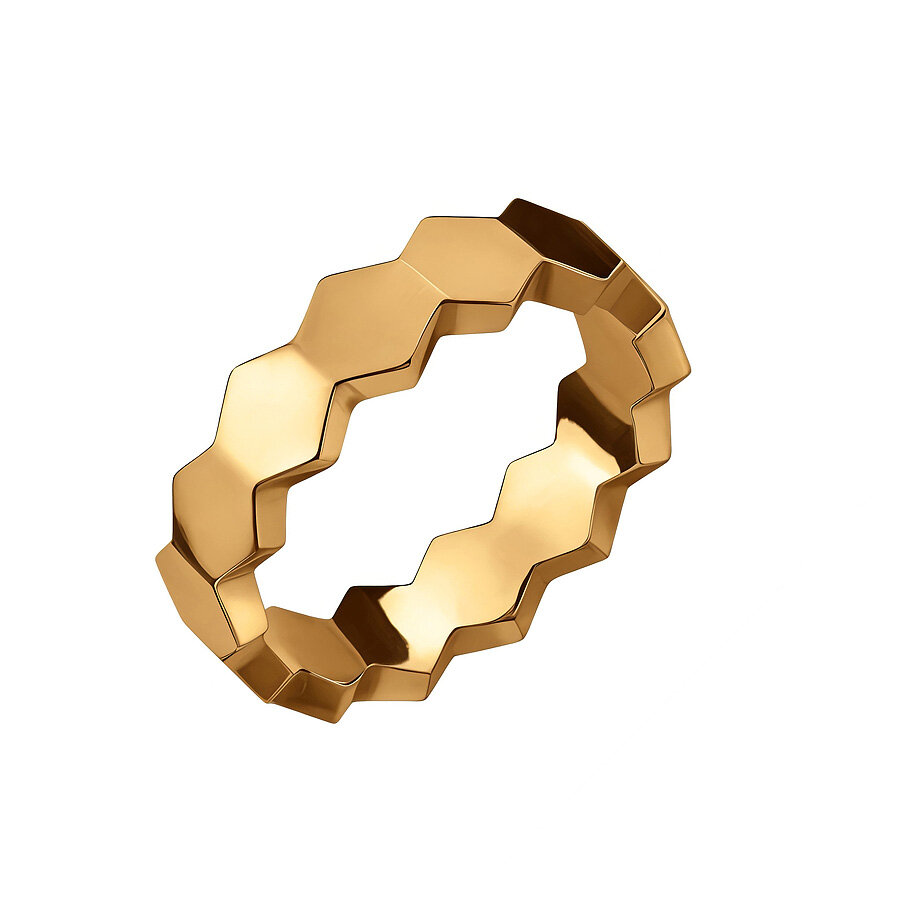 Кольцо тонкое, серебро, 925 проба