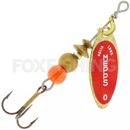 Блесна вращающиеся Mepps Aglia Long Redbo №0 2,5гр. #G