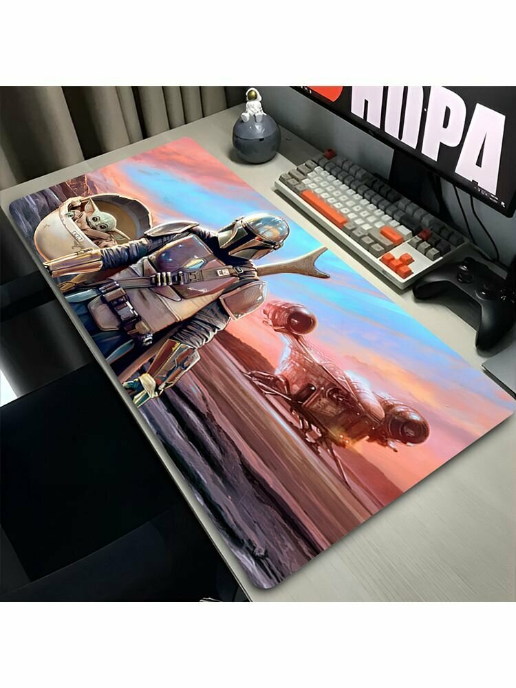 Коврик для мыши Jazwares Marvel Star Wars, нескользящая основа 40x90cm