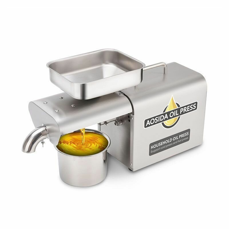 Электрический маслопресс, пресс для пищевого масла, подходит для арахиса, соевых бобов, кунжута и других культур