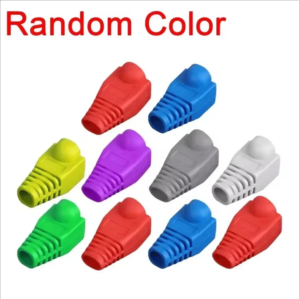 Защитные колпачки RJ45, 20шт, цвет: Random Color