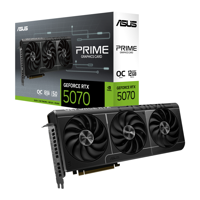 Видеокарта PRIME-RTX5070-O12G (ASUS 90YV0M10-M0NA00)
