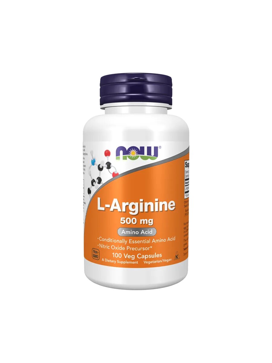 L-Arginine L-аргинин 500 мг 100 капсул