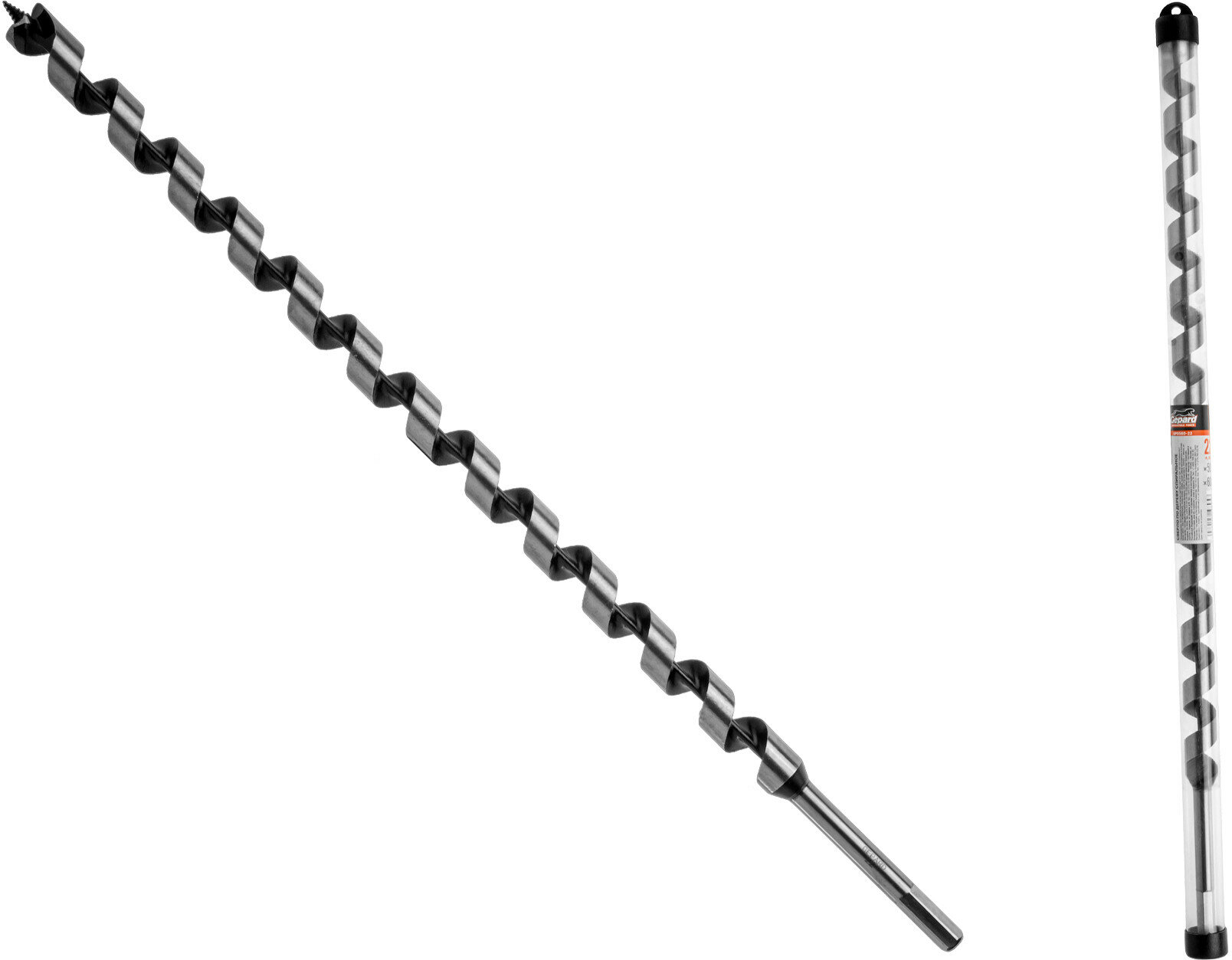 Сверло по дереву винтовое Левиса 26x500х600 мм GEPARD (GP0560-26)