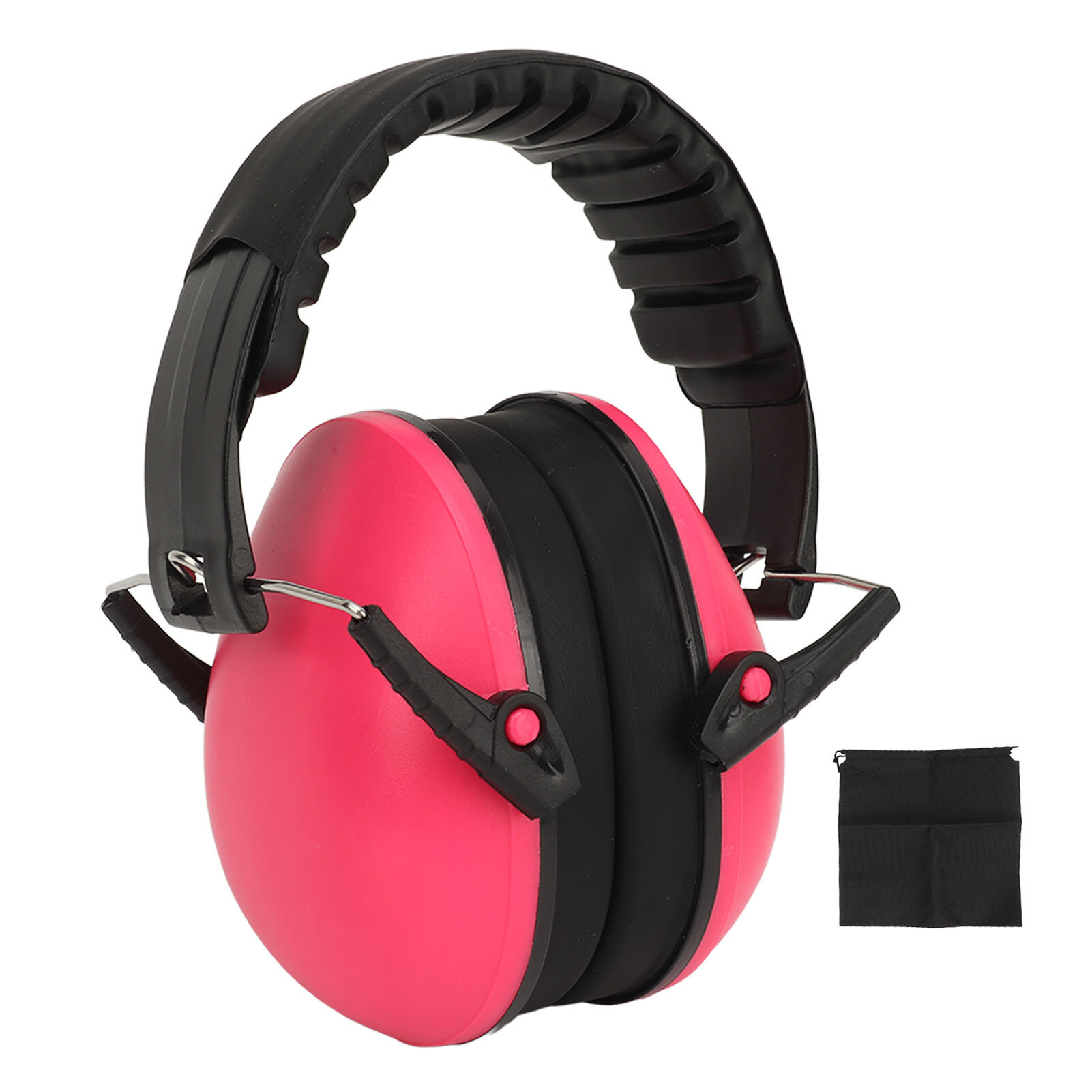 Детские защитные наушники с шумоподавлением, звукоизолирующие, для детей от 2 лет, розовые.