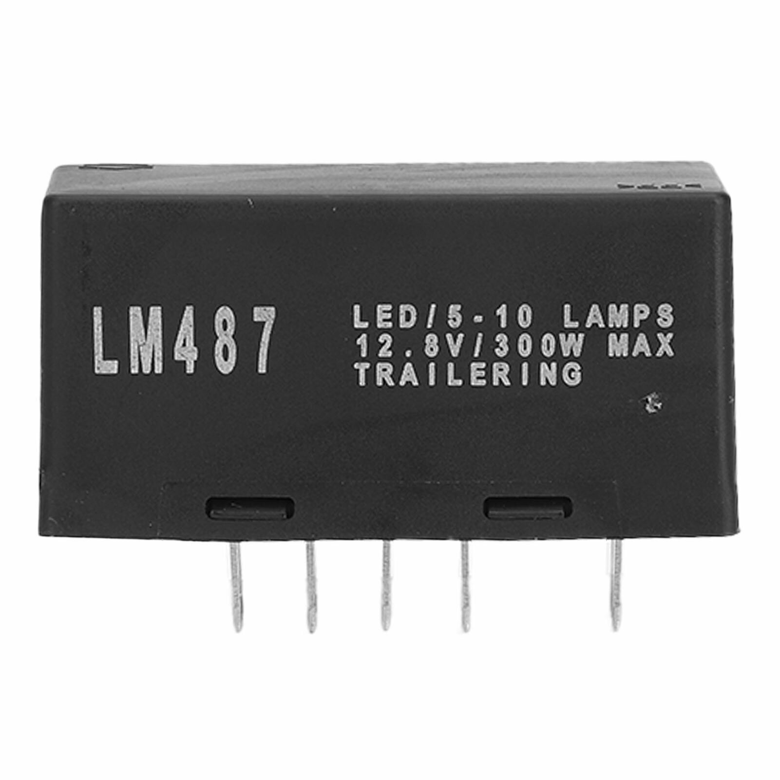 Светодиодное реле мигалки 300 Вт 10-контактное реле указателя поворота и предупреждения об опасности для автомобиля 12,8 В