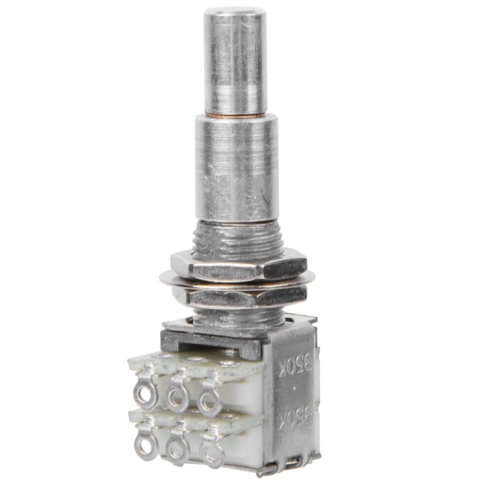 Потенциометр для электрической бас-гитары B50K, концентрический потенциометр с центральным локатором