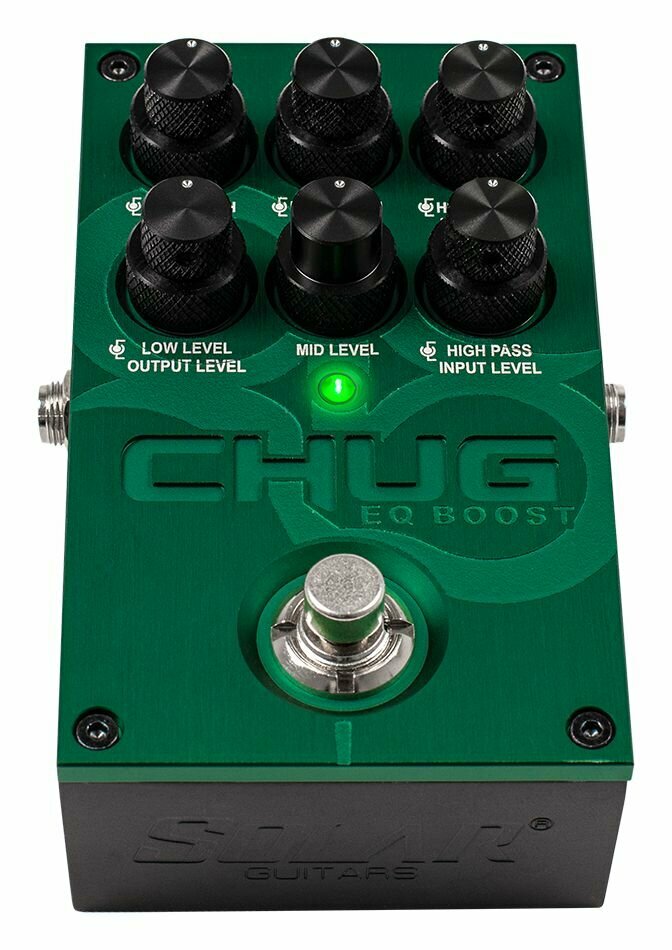 Педаль эквалайзер/ бустер Solar EQ Boost для электрогитары