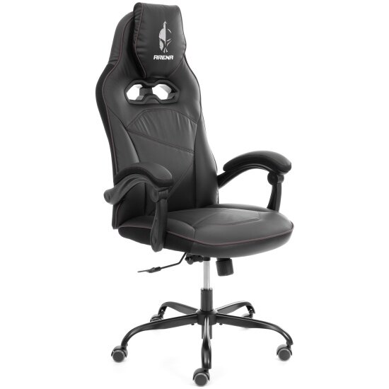 Кресло геймерское Tetchair Arena metalBL кож/зам, черный/черный карбон