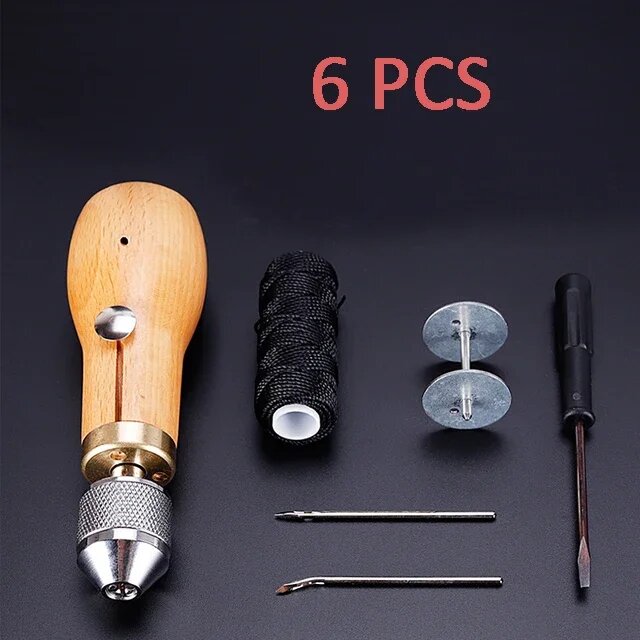 Набор инструментов для шитья кожи Leather Tools, Set A