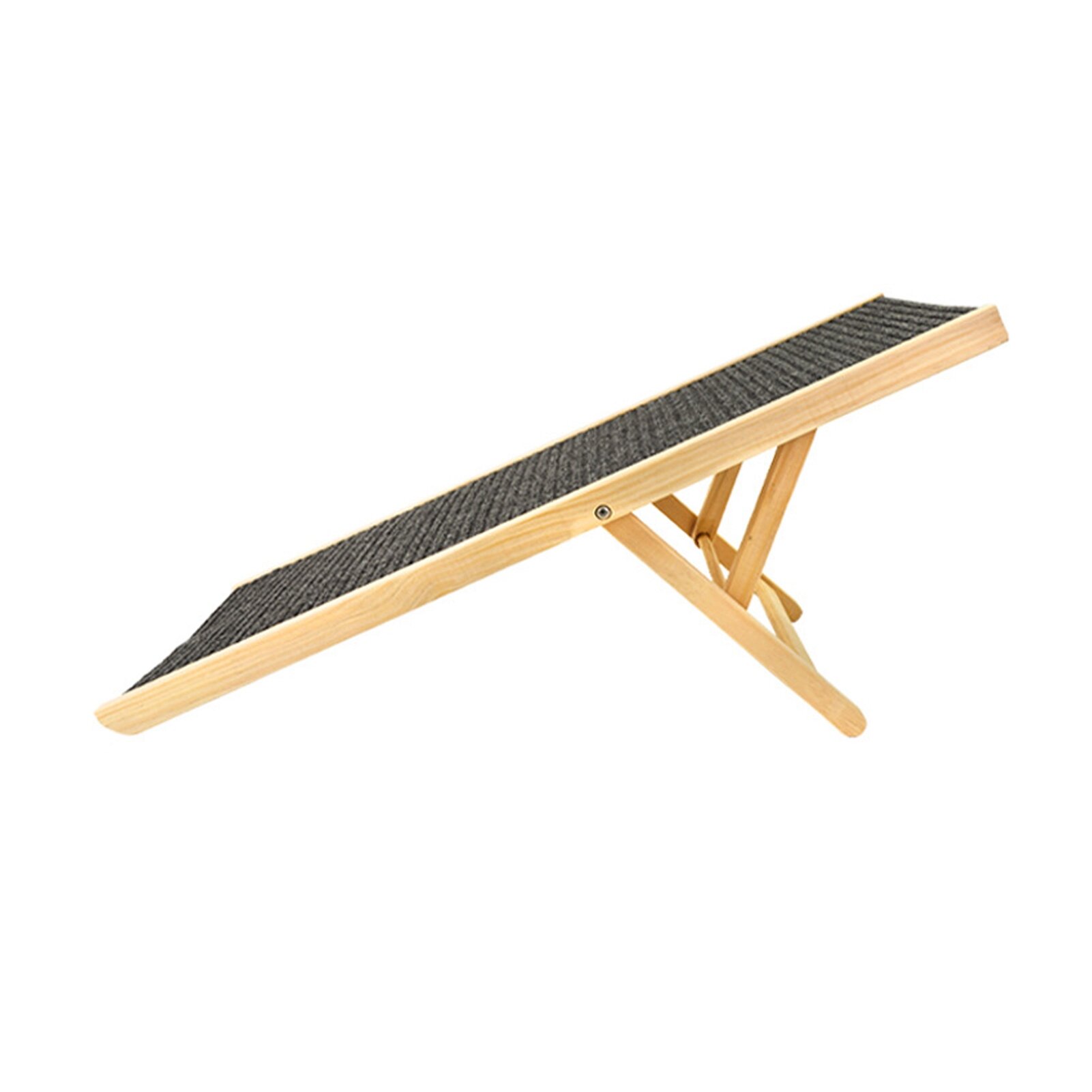 Деревянная рампа для собак, регулируемая по высоте, противоскользящая, складная лестница для подъема домашних животных для дивана-кровати. Размер автомобиля: прибл. 100x43 см / 39,4x16,9 дюйма (Д)