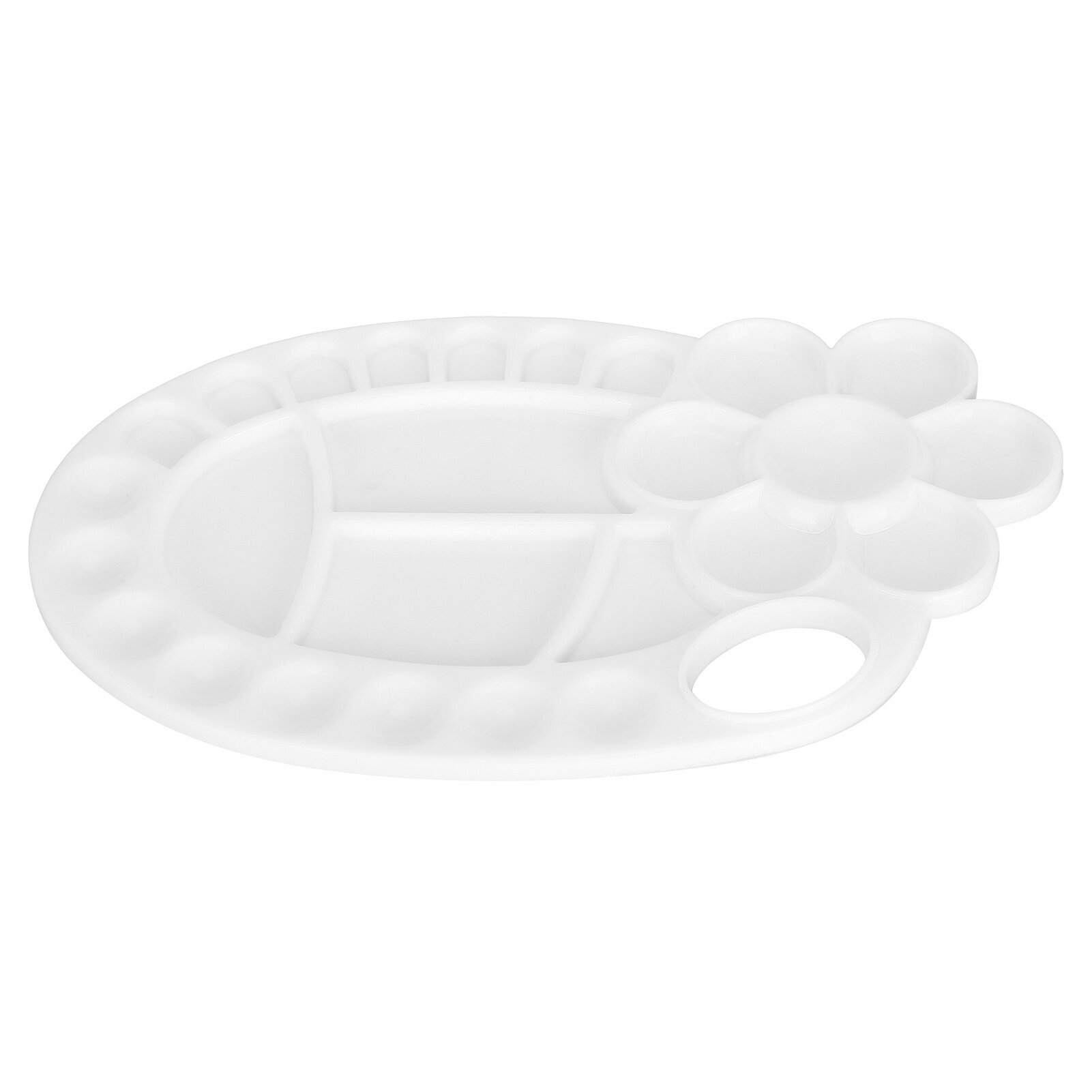 Пластиковые палитры для акварельной живописи, материалы для самостоятельного изготовления красок, палитра для смешивания белой краски для художников и студентов