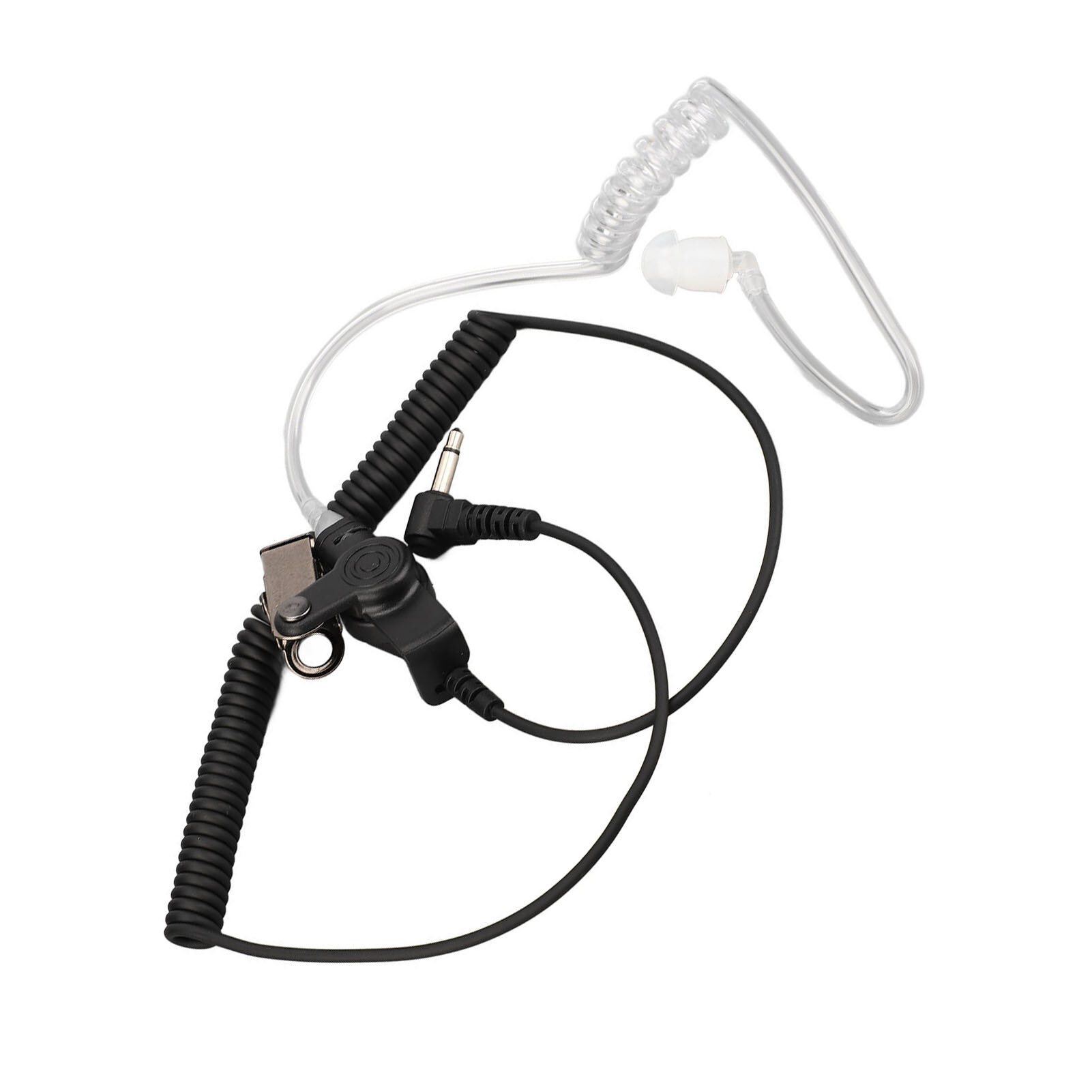 Walkie Talkie Earpiece 3.5mm для рации, ручного микрофона, мобильного телефона, MP3, MP4 с кабелем длиной 200cm и заменяемыми ушными вставками