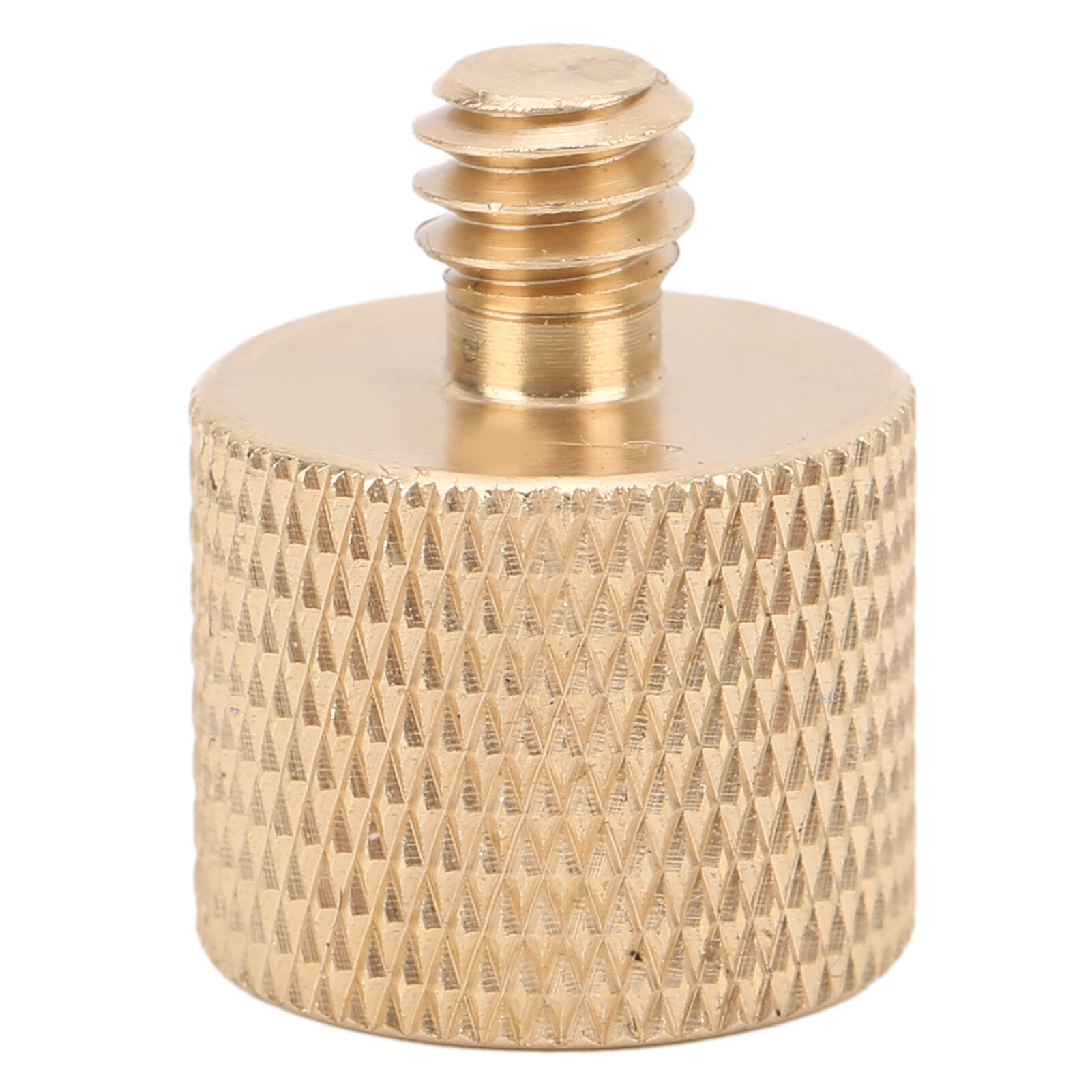 Латунный винтовой переходник с наружной резьбой 1/4 дюйма на внутреннюю резьбу 3/8 дюйма для штатива.