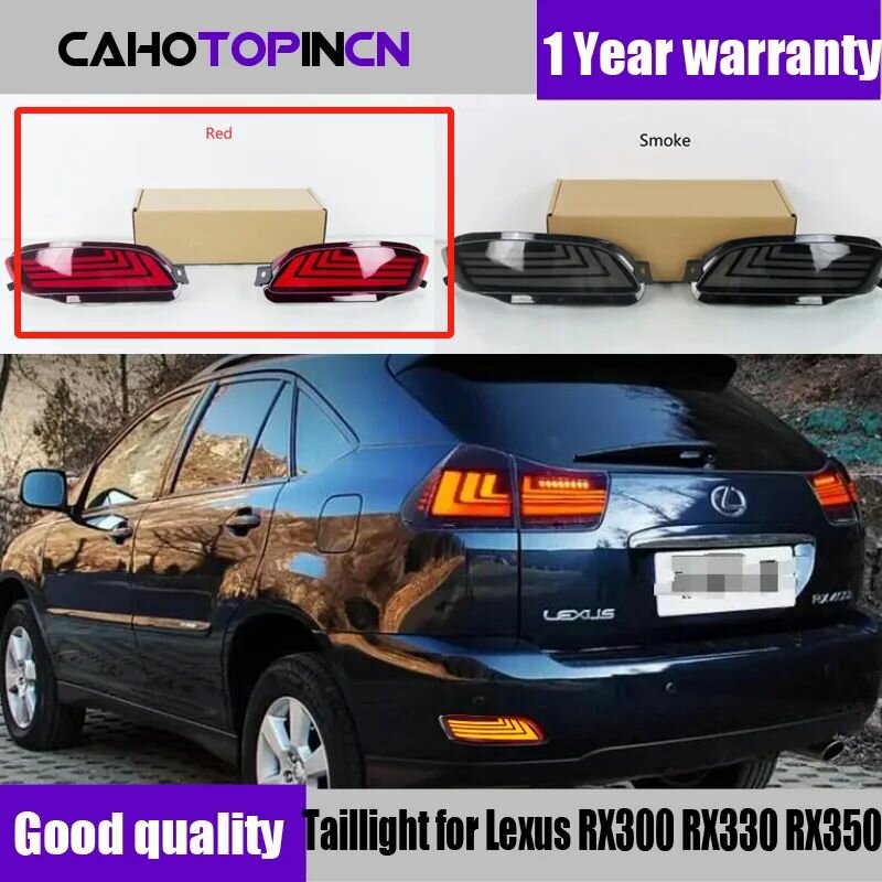 Фары автомобильные, Указатель поворота, 2 шт, арт. Lexus RX300 RX330 RX350 2003-2008 Red