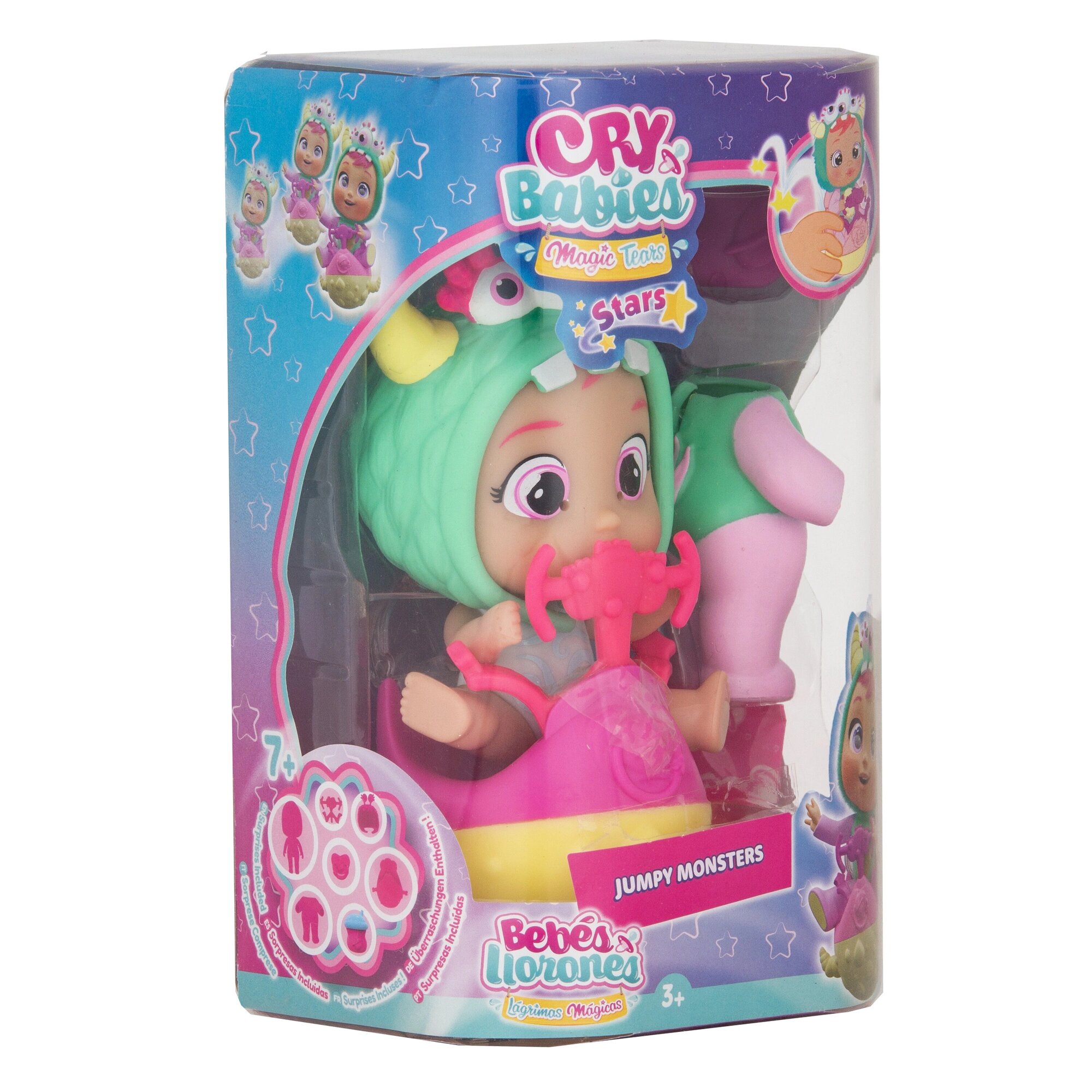 Край Бебис Волшебные слезки Иг наб Прыгающий монстрик Зиппи Cry Babies 43291